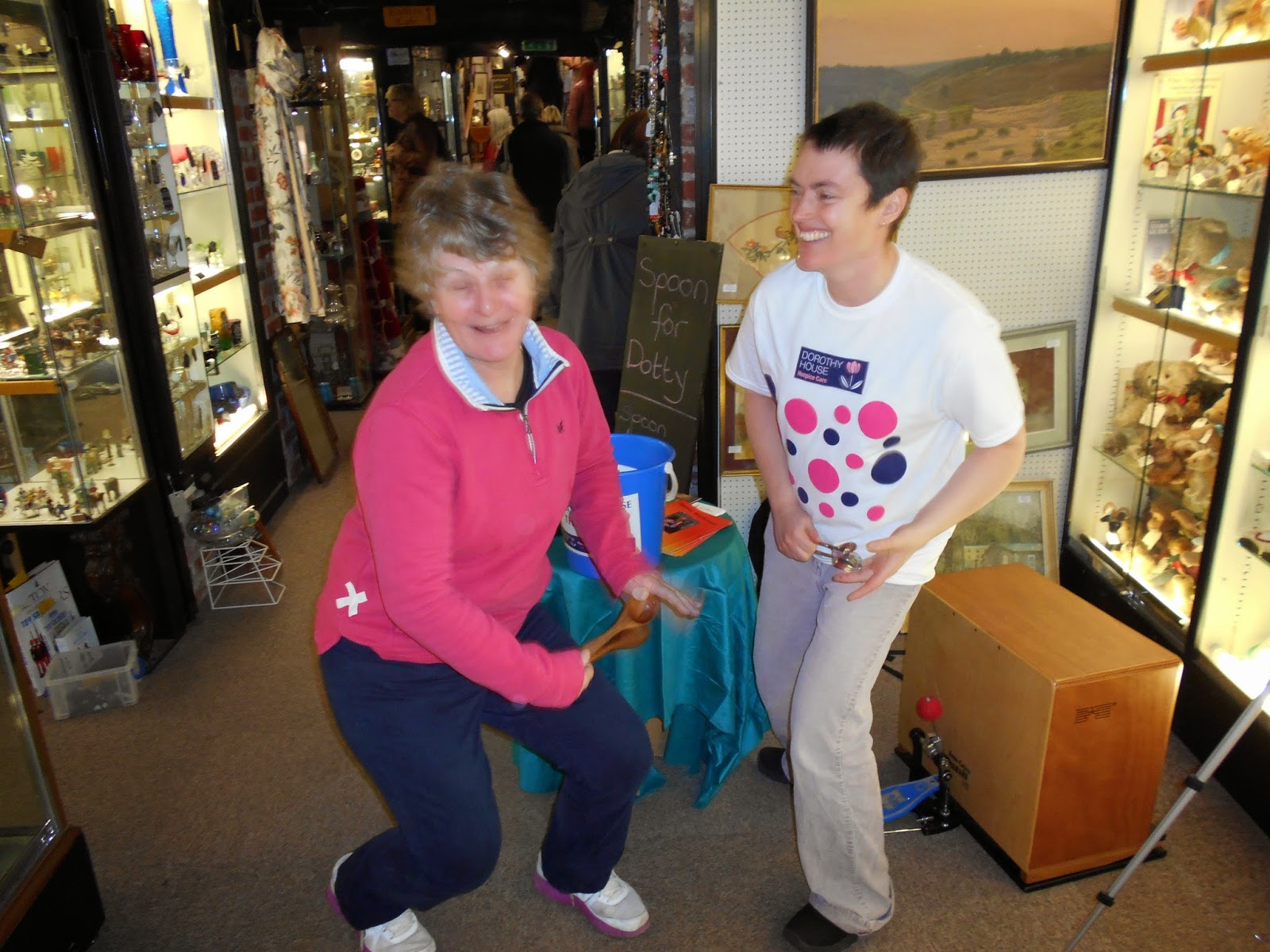 Hungerford Arcade Jo May and the Spoon for Dotty Day - Hungerford Arcade